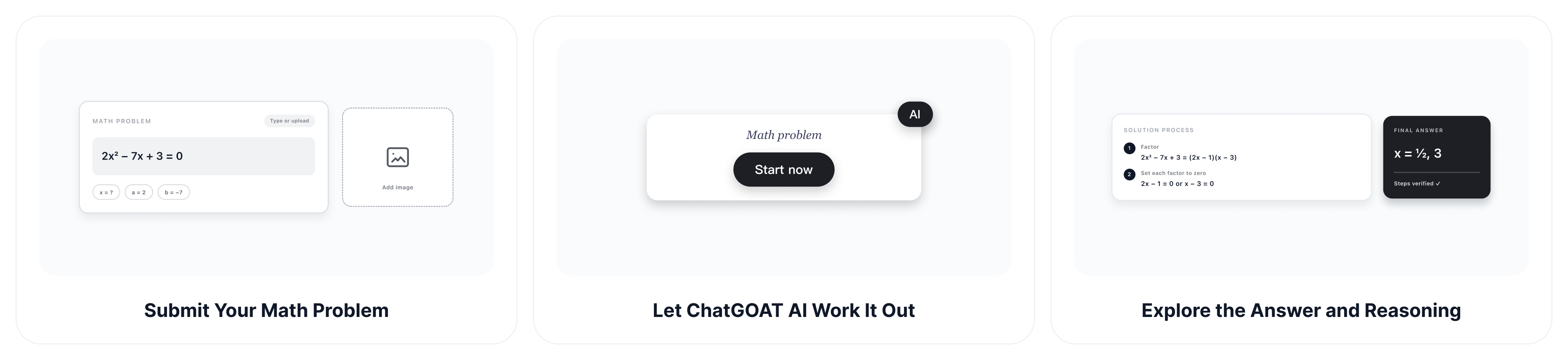 AI Math Solver - Free Step-by-Step Help | ChatGOAT AI